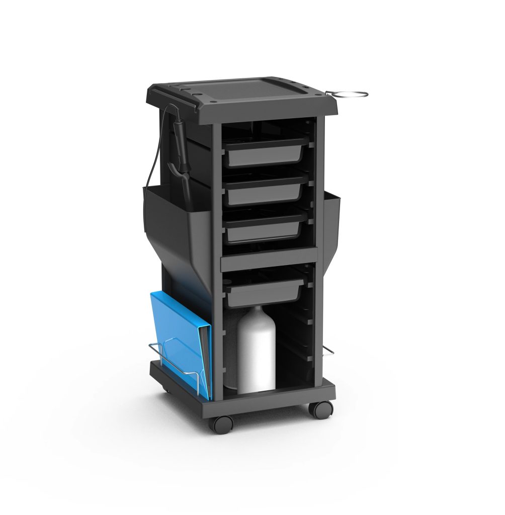 Hair Salon Trolling Storage Cart – Spa and Salon Supplies